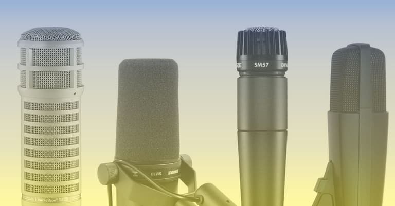 Microphone Types: 4 Different Mics and How To Use Them | LANDR Blog