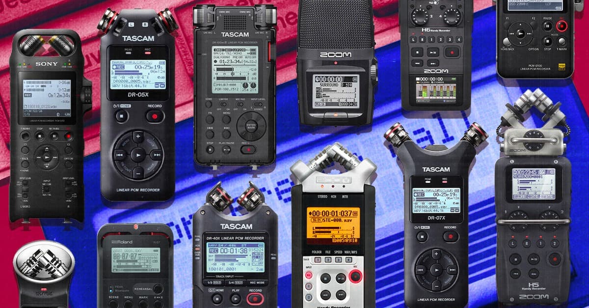 The 13 Best Field Recorders for Portable Recording | LANDR Blog