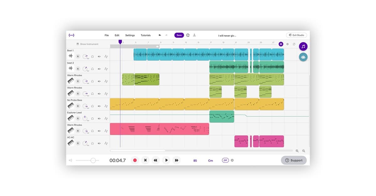 The 5 Best Online DAWs for Easy Music Creation | LANDR Blog